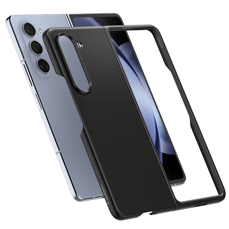 Гръб Spigen Air Skin за Samsung Galaxy Z Fold 5, Черен - eMAG.bg
