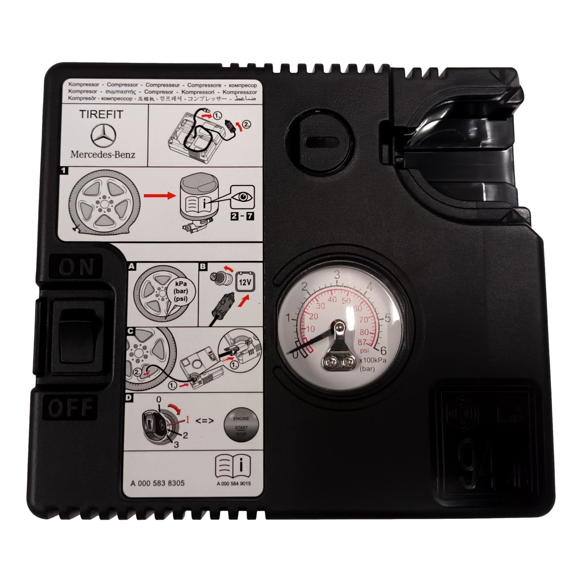 Compresor pentru umflarea anvelopelor, Mercedes-Benz - eMAG.ro