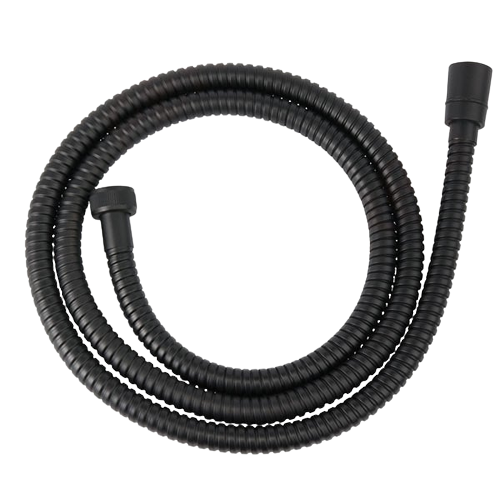 Furtun flexibil dus conic Ferro, metalic, 150 cm, negru - eMAG.ro