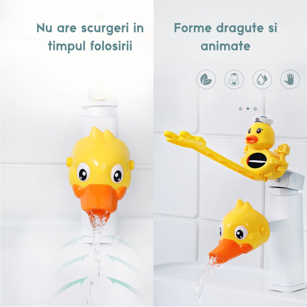 Set de 4 Extensii de chiuveta pentru robinet si pentru fluxul de apa ...