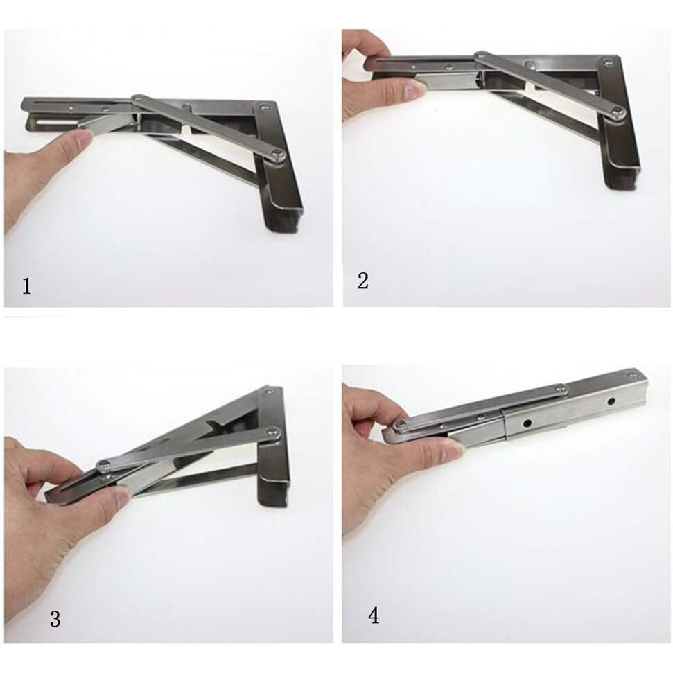 Suport raft pliabil, Jormftte, Inox, 30.48 x 17.81cm, Argintiu - eMAG.ro