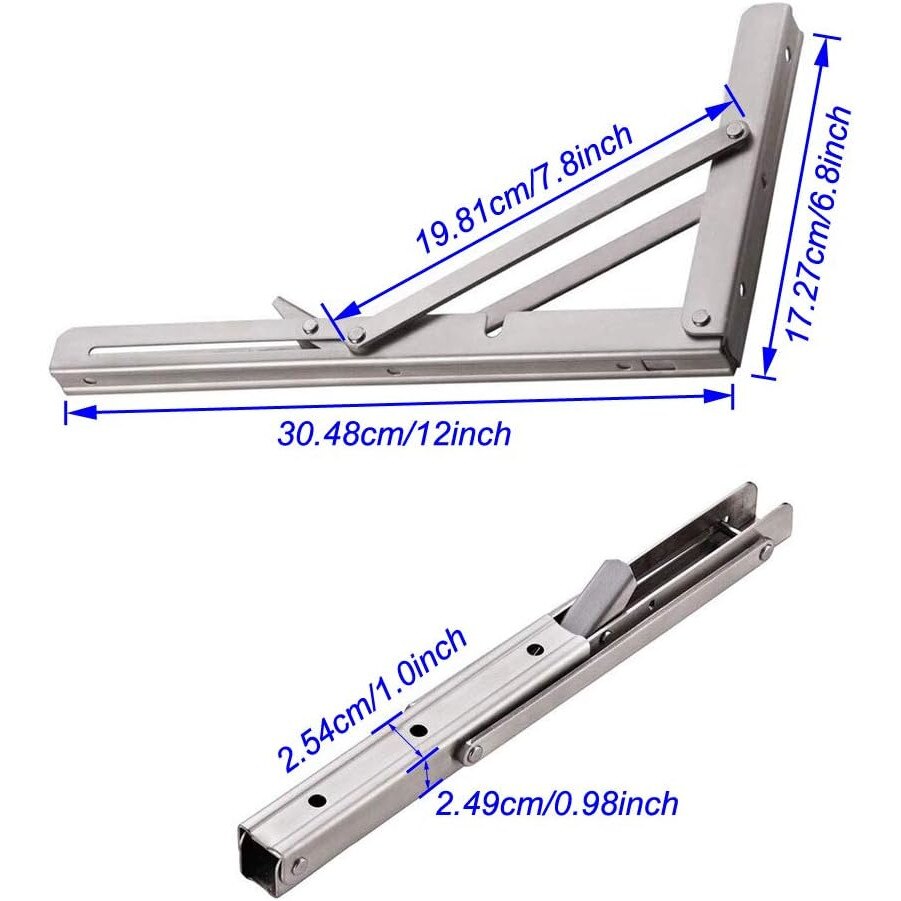 Suport raft pliabil, Jormftte, Inox, 30.48 x 17.81cm, Argintiu - eMAG.ro