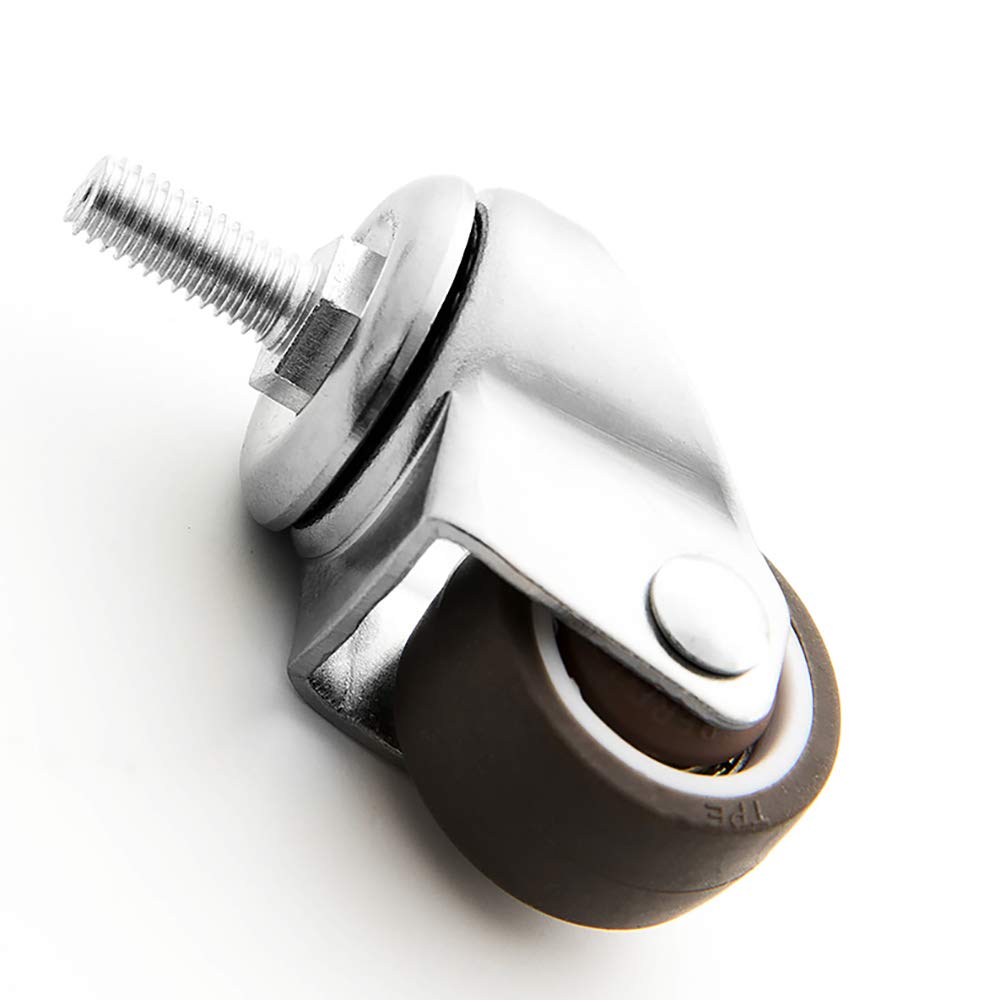 Set 4 Roti pentru mobilier, Jormftte, M8, Argintiu - eMAG.ro