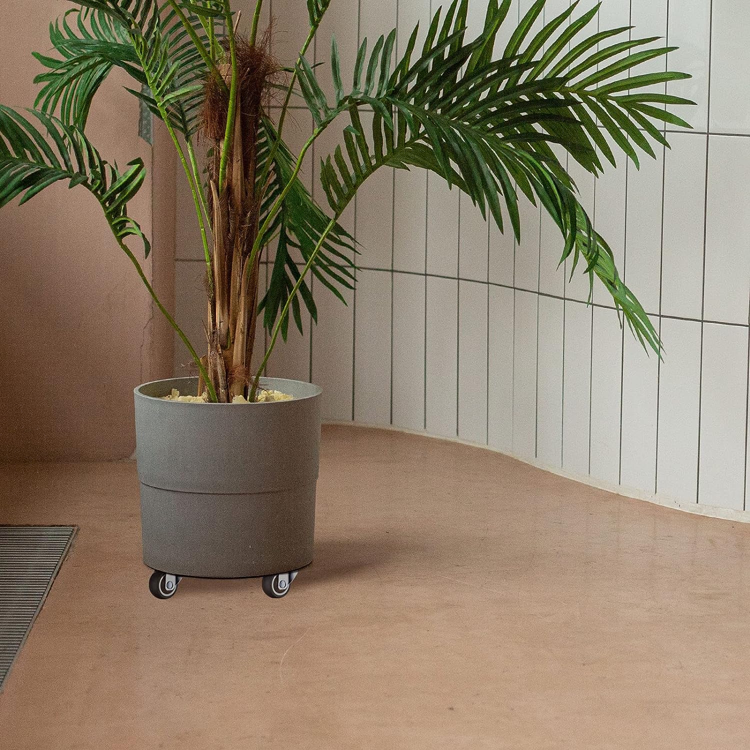 Set 4 Roti pentru mobilier, Jormftte, M8, Argintiu - eMAG.ro