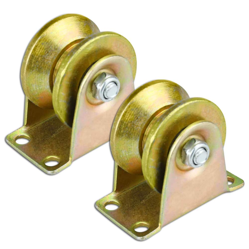 Set 2 Roti pentru porti, Jormftte, Otel, Auriu - eMAG.ro