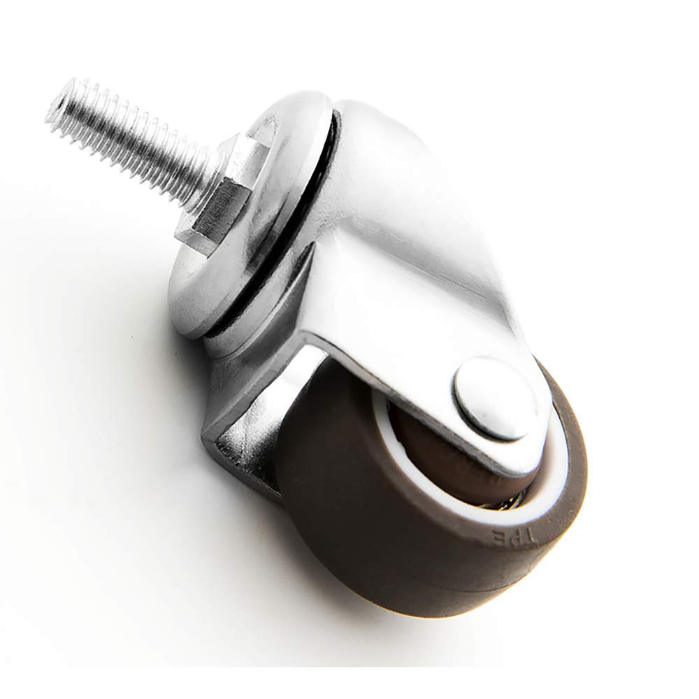 Set 4 Roti pentru mobilier, Jormftte, M8, Argintiu - eMAG.ro