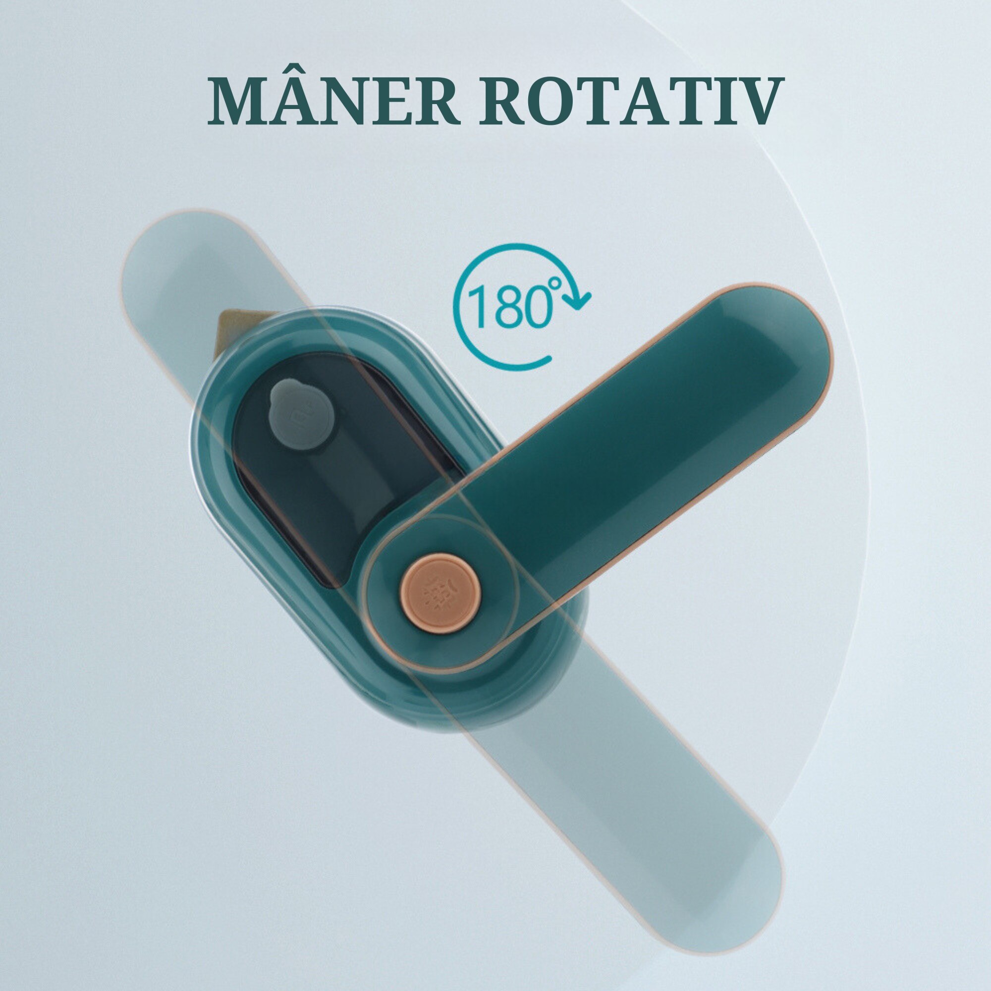 Mini fier de calcat pliabil, cu spray, talpa ceramica, 38W, rezervor ...