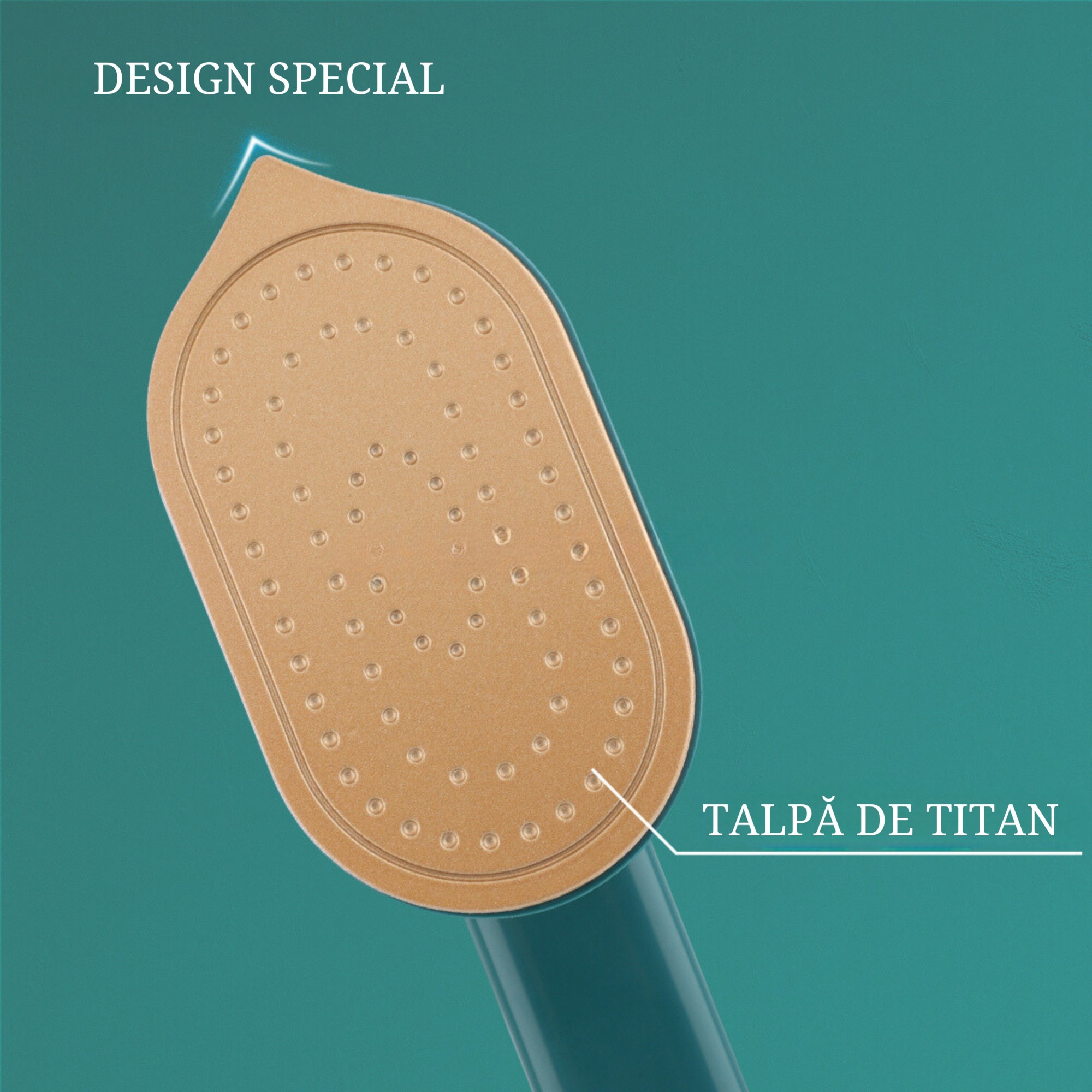 Mini fier de calcat pliabil, cu spray, talpa ceramica, 38W, rezervor ...