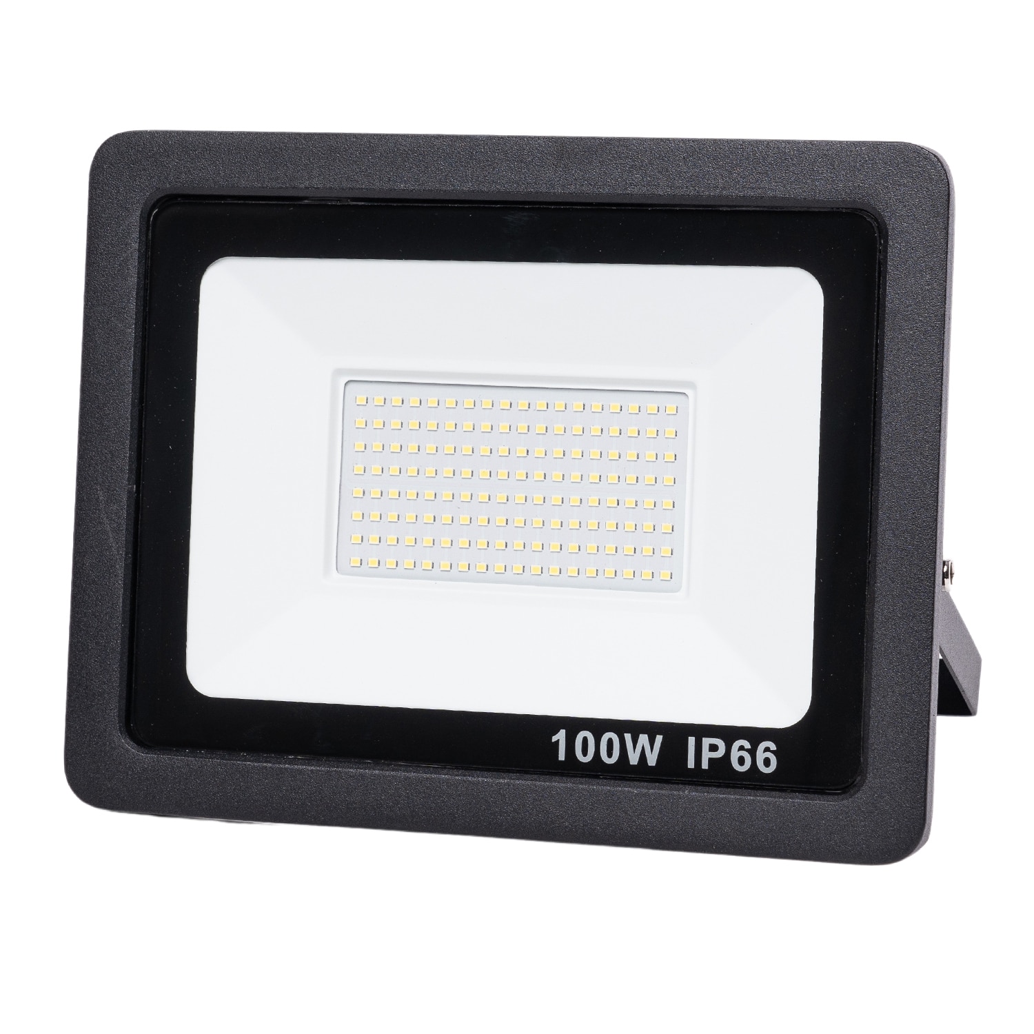 Proiector led 100W ultra slim, lumina rece 6500K, Negru, 9500 lumeni, IP66 - eMAG.ro