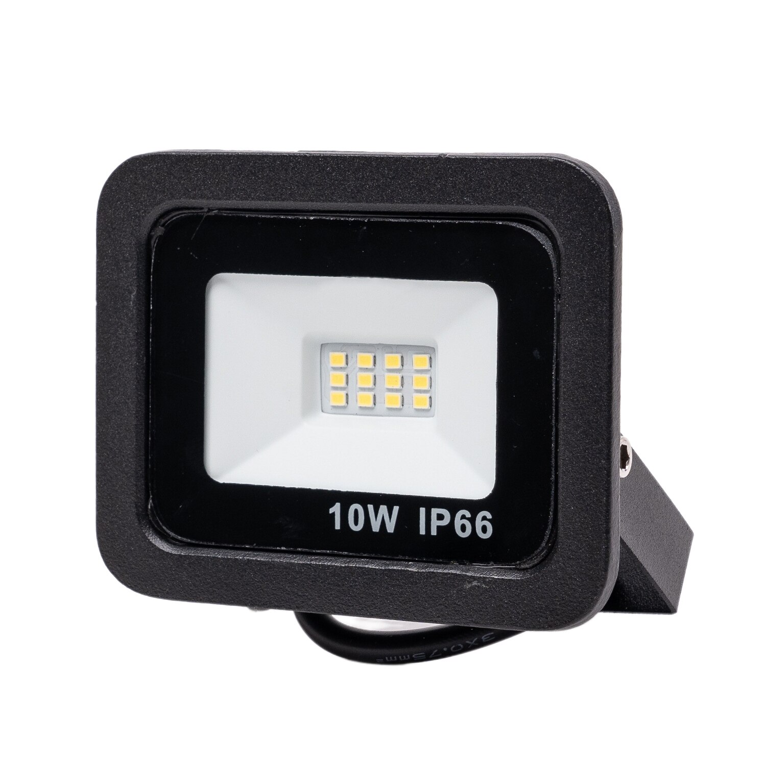 Proiector led 10W ultra slim, lumina rece 6500K, Negru, 1200 lumeni ...