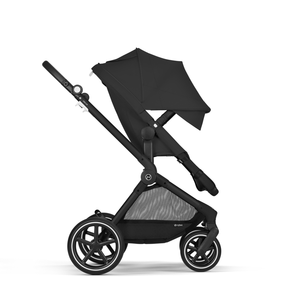 Carucior 2 in 1 pentru bebelusi Cybex Gold EOS LUX Moon Black - eMAG.ro
