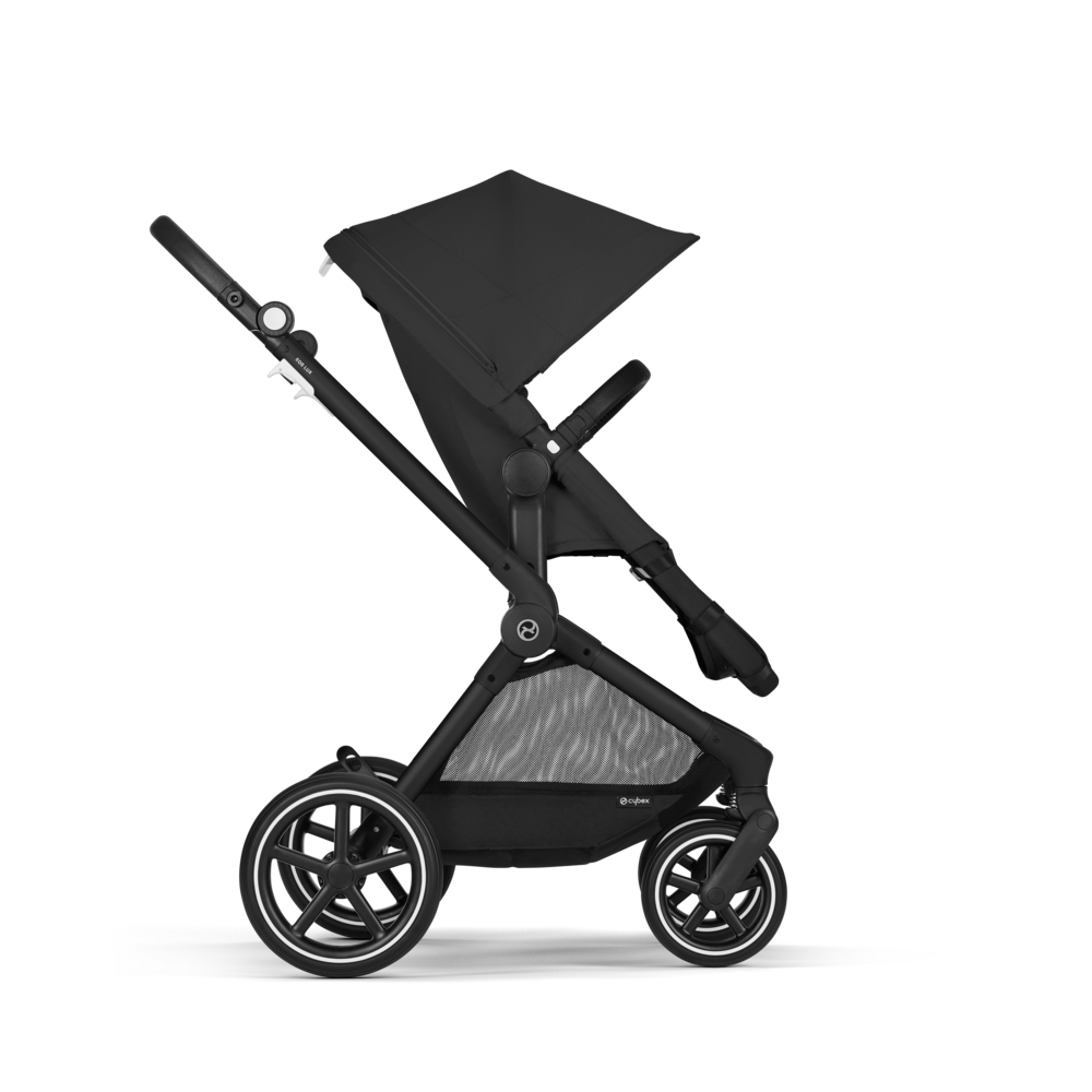Carucior 2 in 1 pentru bebelusi Cybex Gold EOS LUX Moon Black - eMAG.ro