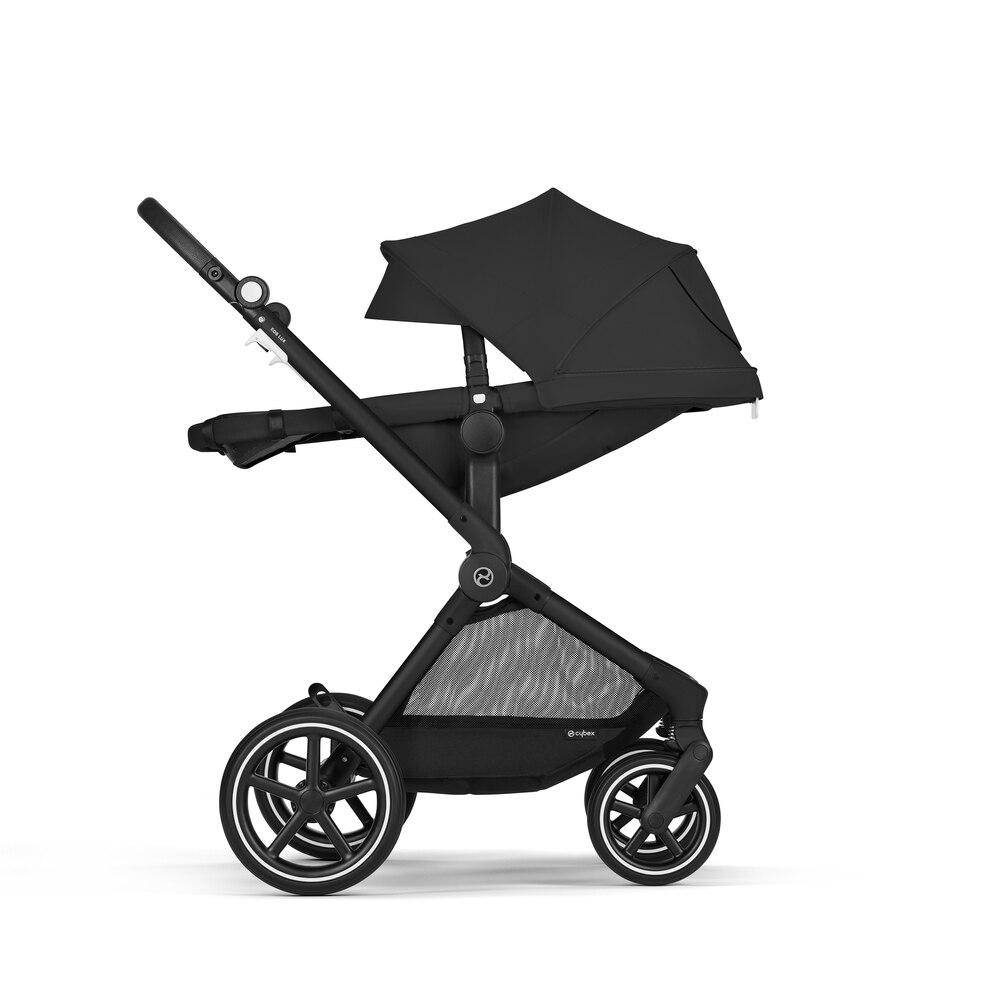Carucior 2 in 1 pentru bebelusi Cybex Gold EOS LUX Moon Black - eMAG.ro
