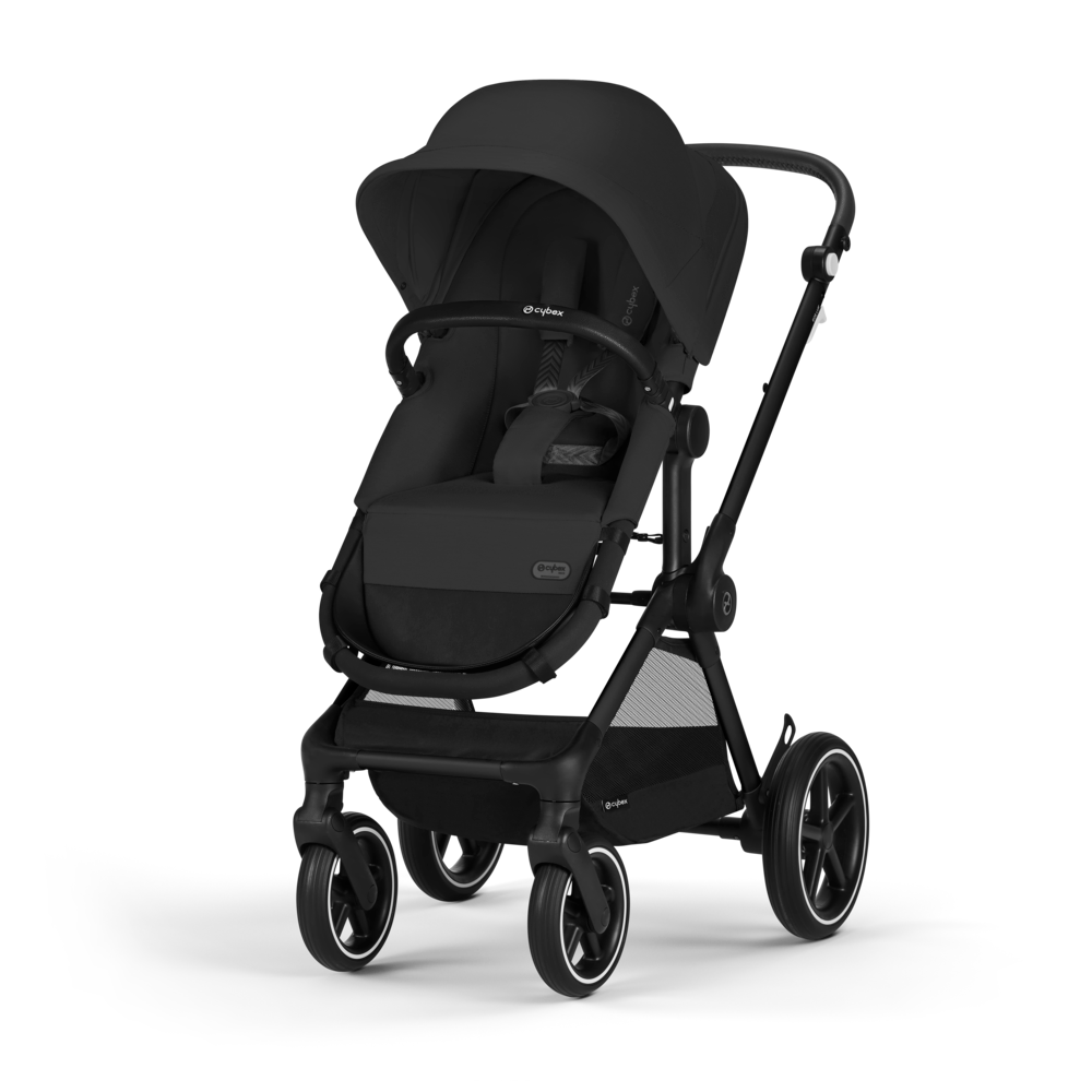 Carucior 2 in 1 pentru bebelusi Cybex Gold EOS LUX Moon Black - eMAG.ro