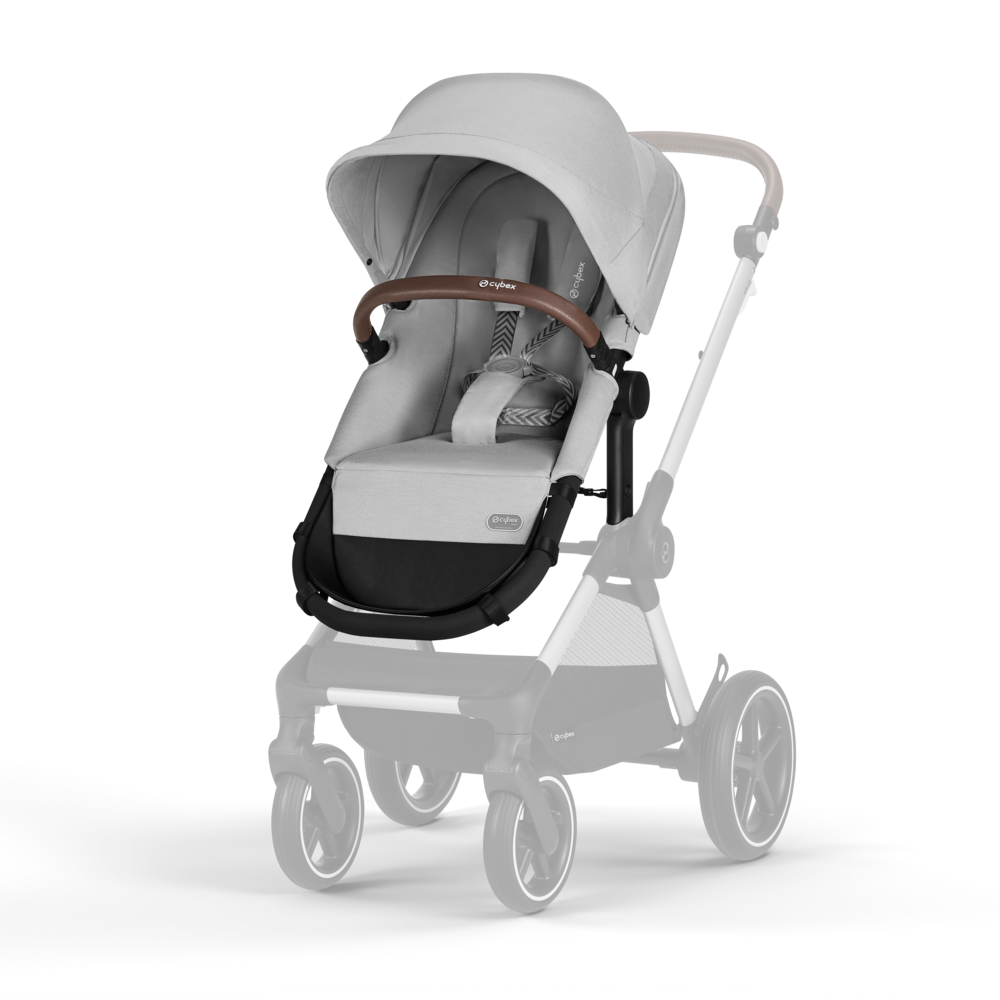 Carucior 2 in 1 pentru bebelusi Cybex Gold EOS LUX Lava Grey - eMAG.ro