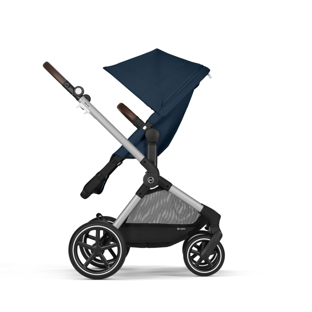 Carucior 2 in 1 pentru bebelusi Cybex Gold EOS LUX Ocean Blue - eMAG.ro