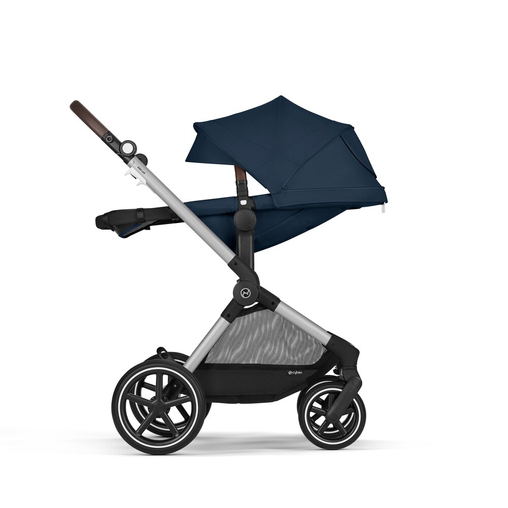 Carucior 2 in 1 pentru bebelusi Cybex Gold EOS LUX Ocean Blue - eMAG.ro