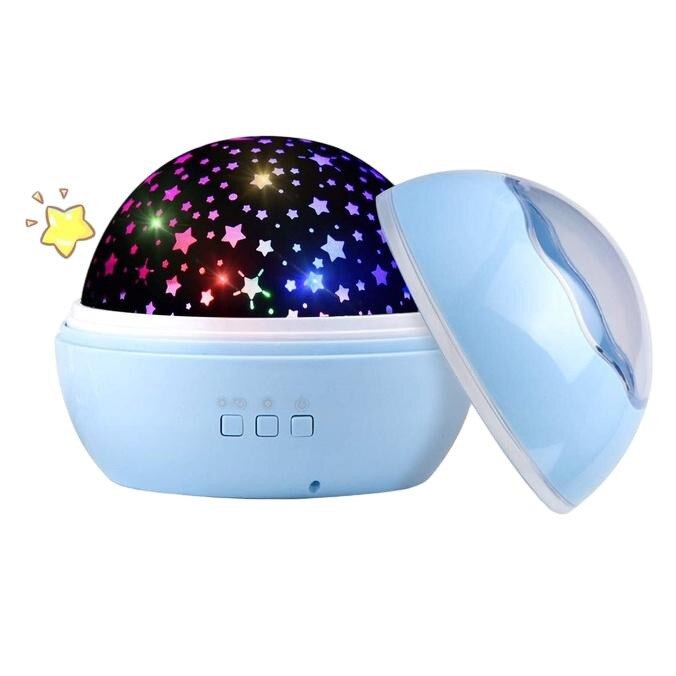 Proiector cu LED, Sunmostar, ABS/PVC, USB, 8 culori, Rotativa la 360 ...