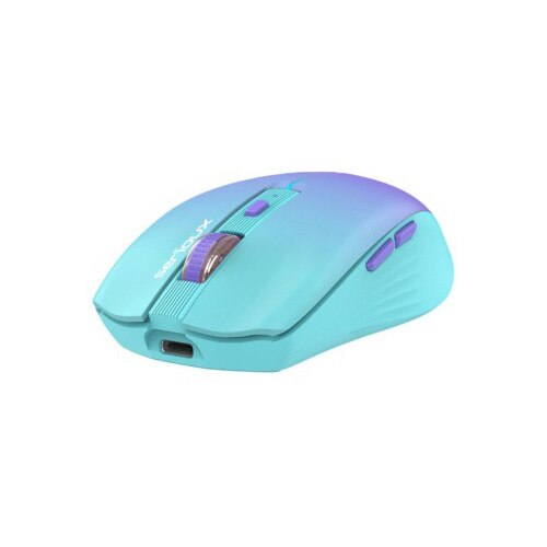 Mouse Serioux Flicker 212, 1600 dpi, reincarcabil USB-C, gradient - eMAG.ro