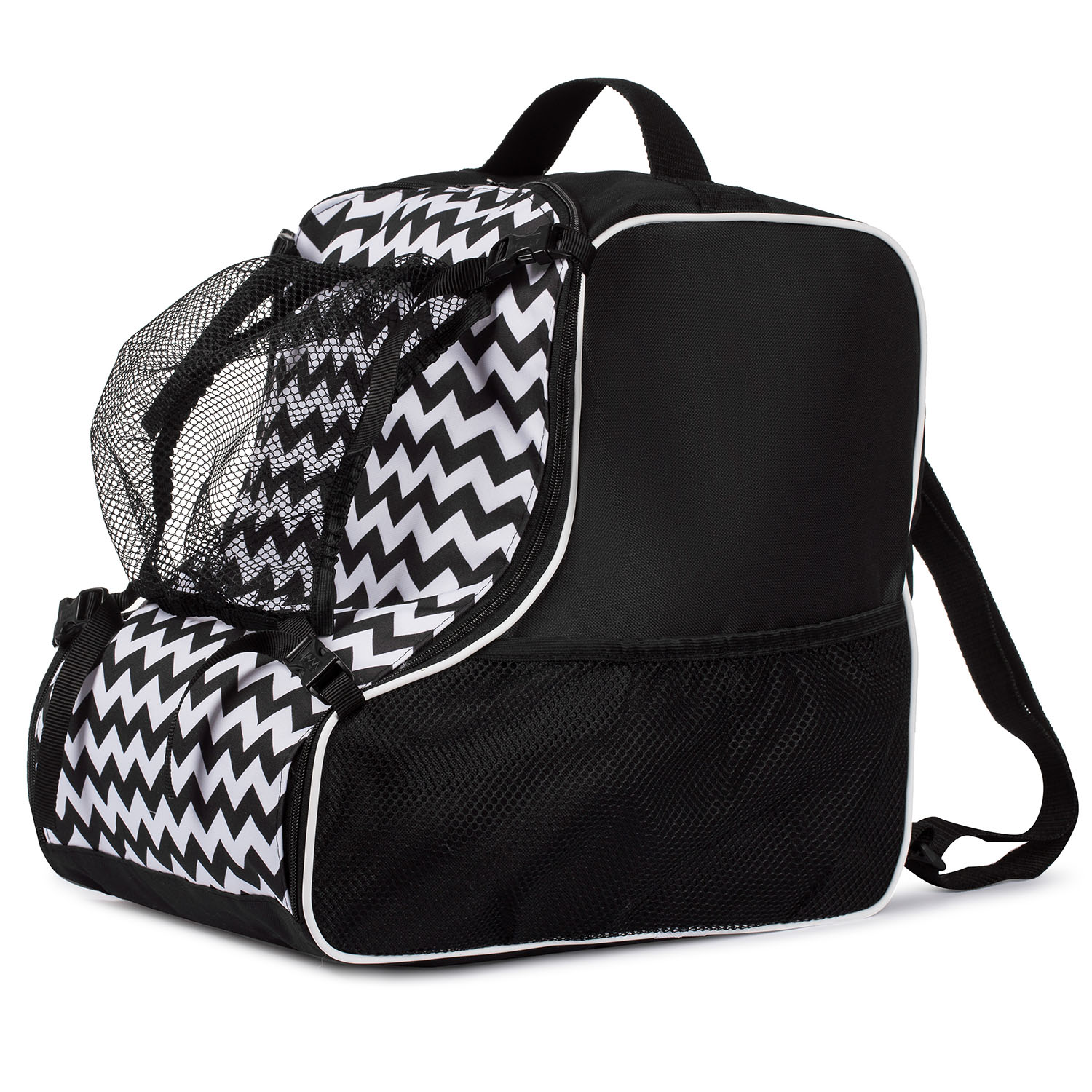 Geanta pentru clapari, Ferocity, 40L, Alb/Negru - eMAG.ro