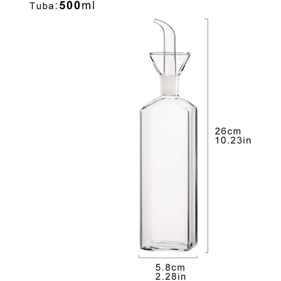 Set 2 sticle ulei masline, Jormftte, Sticla, 500 ml, Transparent - eMAG.ro