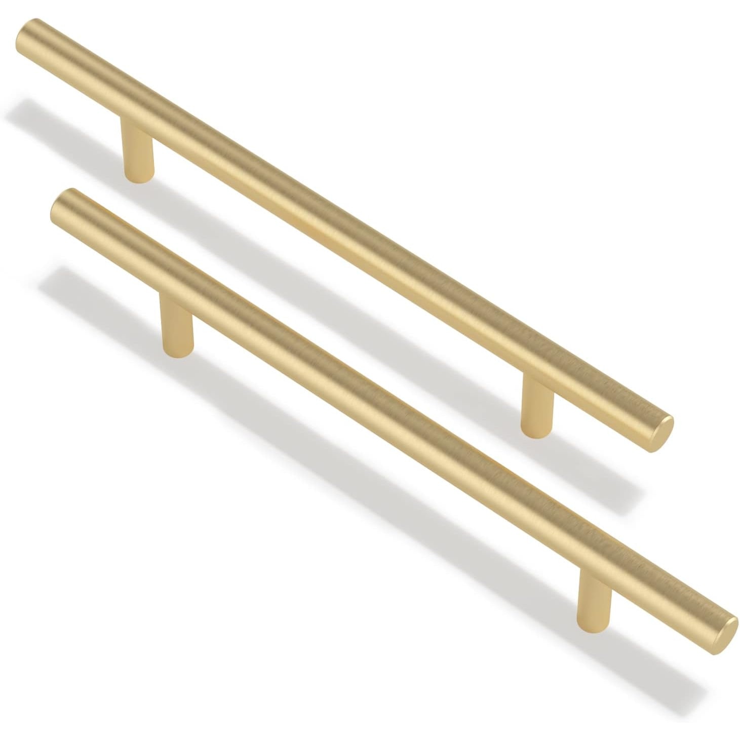 Set 10 manere pentru mobila, Mmgoqqt, Inox, 128 mm, Auriu - eMAG.ro