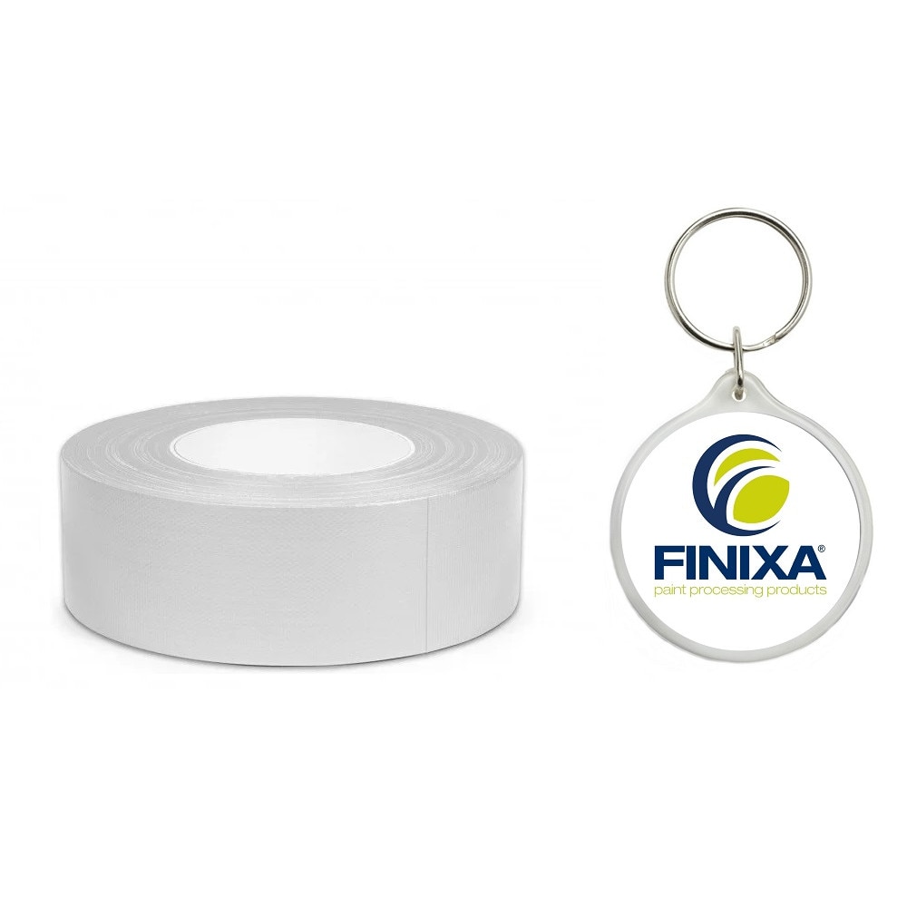 Set Banda Mascare Alba Protectie Cabina Vopsit Finixa, 50Mm X 50M cu ...