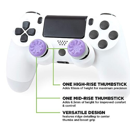 Set 2 Bucati Thumbgrip, AEWOYAD, husa gamepad, pentru joystick-ul ...