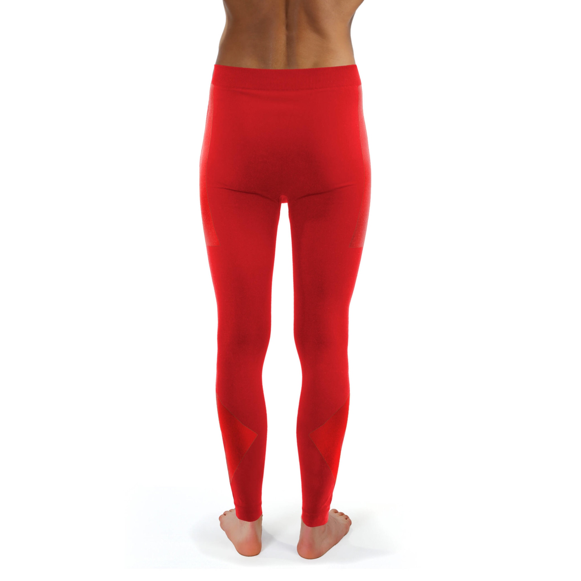 Colanti sport pentru barbati, Sesto Senso, Poliamida, Rosu, S/M - eMAG.ro