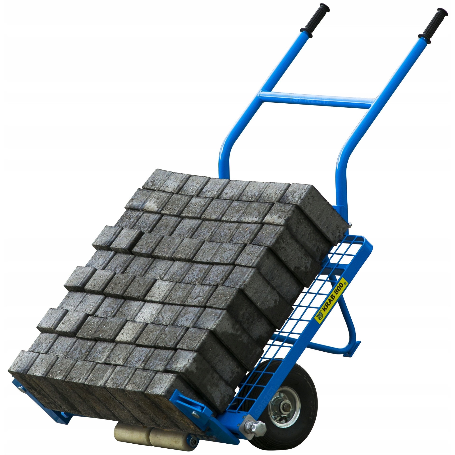 Carucior de transport pentru pavaj, Jazon, KRAB 800, 200kg, Albastru ...