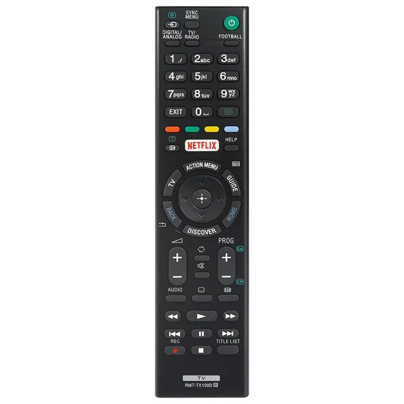 Telecomanda de schimb pentru Sony RMT-TX100D, Sunmostar, ABS, Negru ...