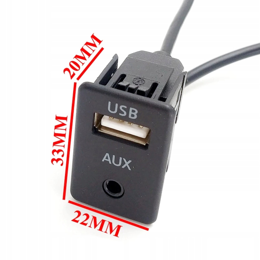 USB гнездо Aux жак 3,5 mm адаптерен кабел Универсален 1,5 M удължителен ...