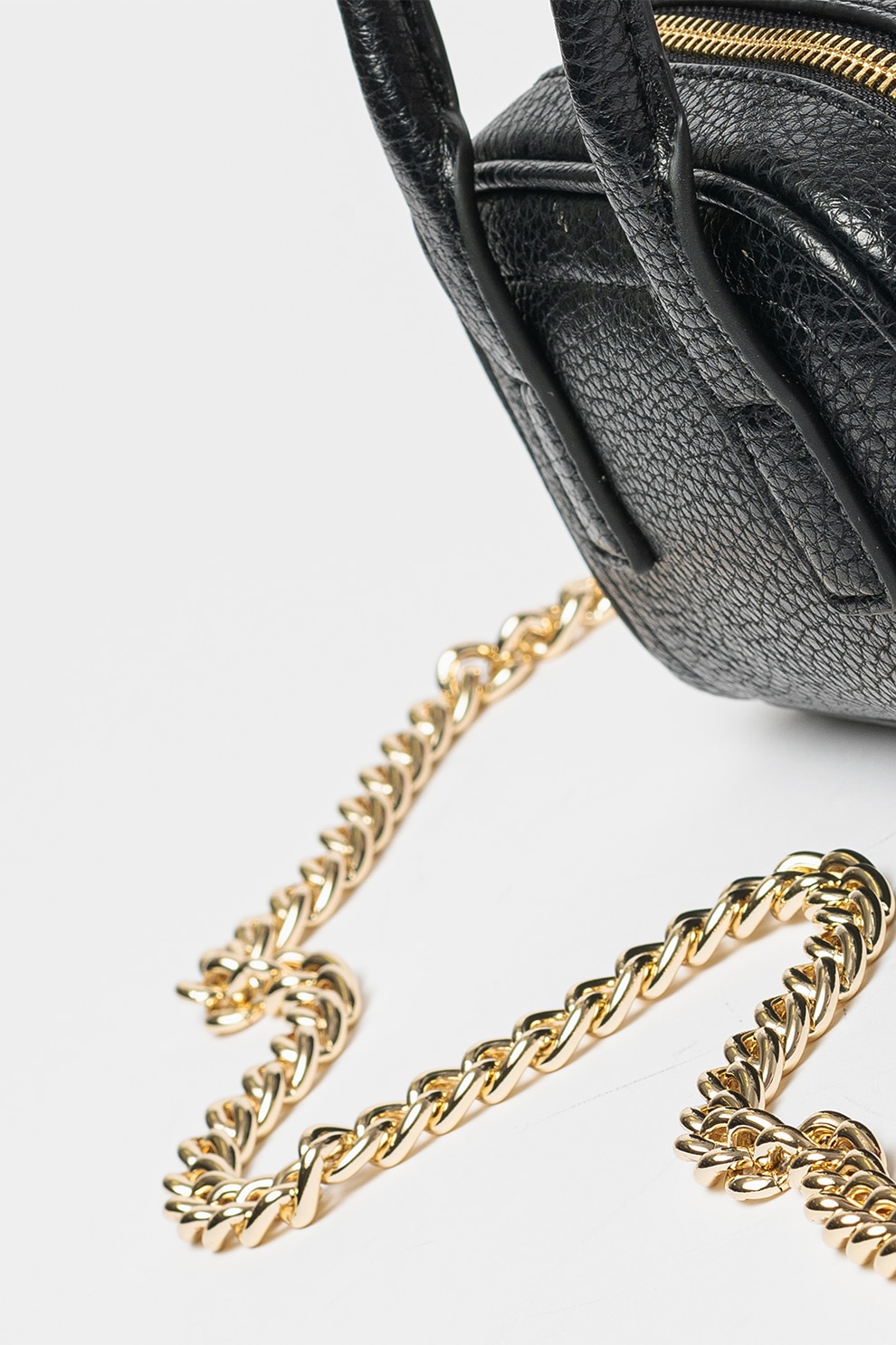 Versace Jeans Couture, Geanta crossbody din piele ecologica cu bareta ...