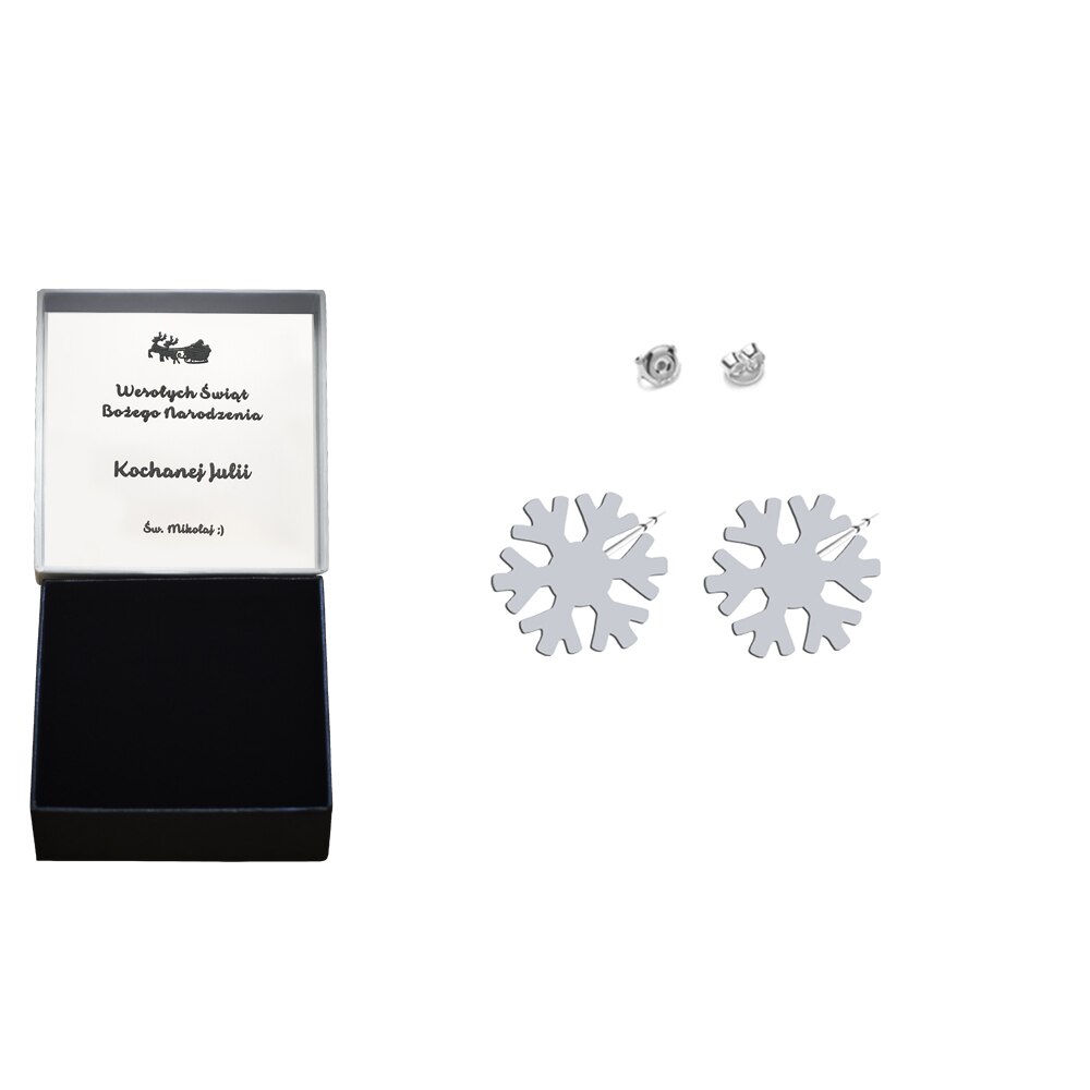 Cercei, Radziszewska, Argint, Model fulgi de nea, Argintiu - eMAG.ro