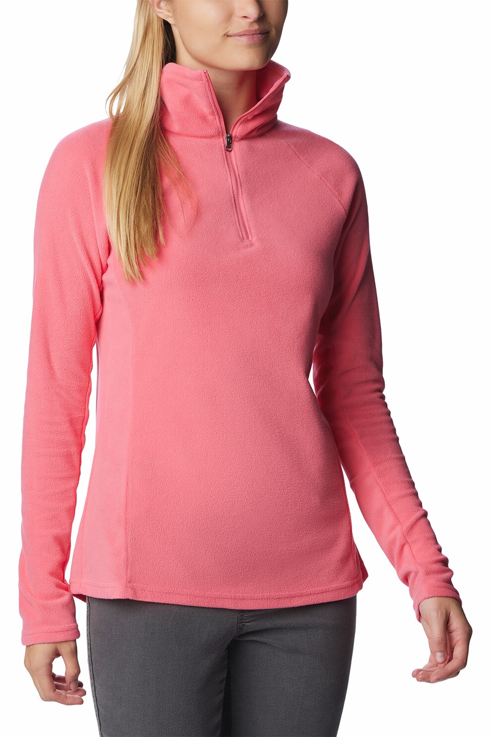 Columbia, Bluza de fleece, pentru drumetii Glacial, Roz, S - eMAG.ro