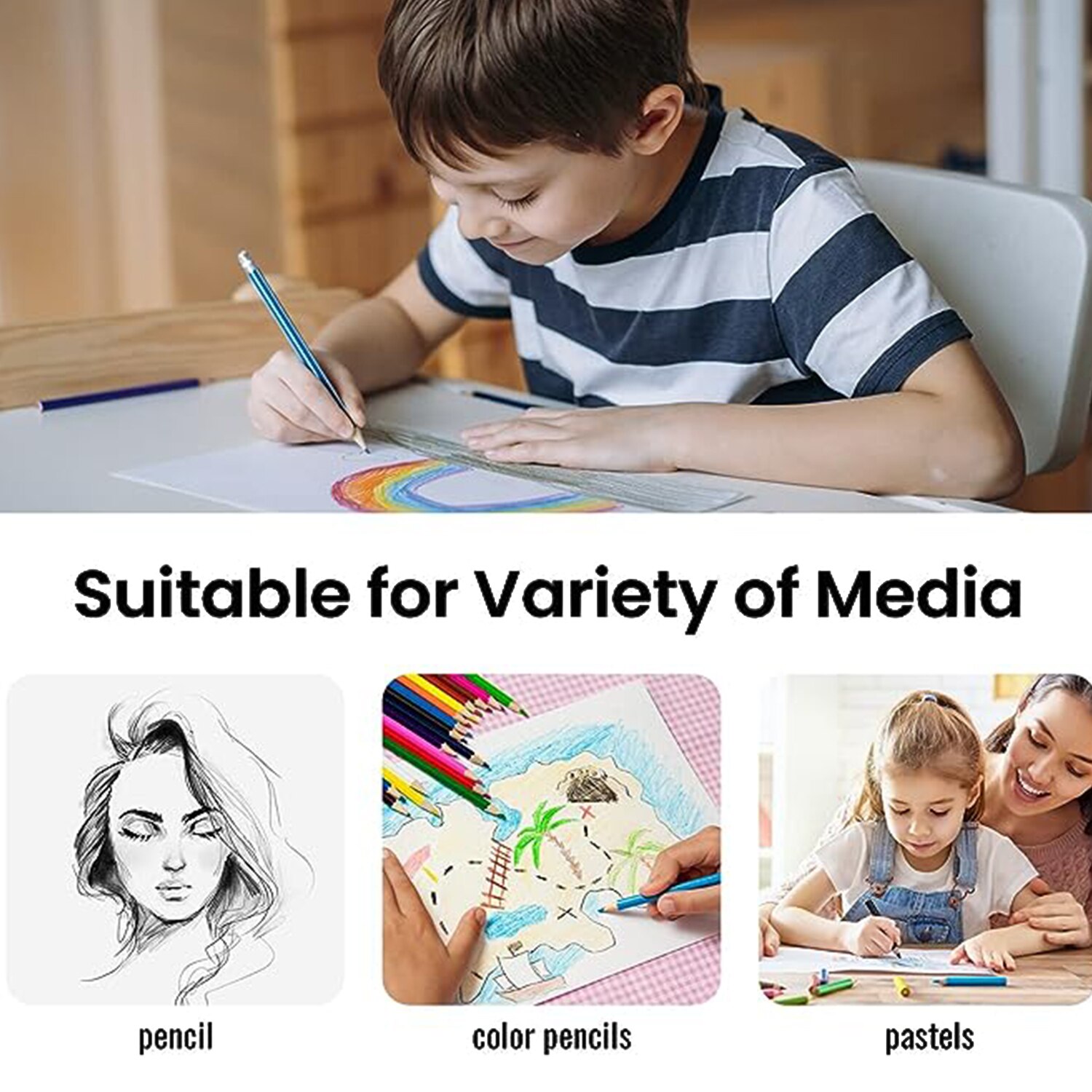 Bloc schite, zggzerg, Top Legare cu spirala, Hartie fina, Plumb usor de ...