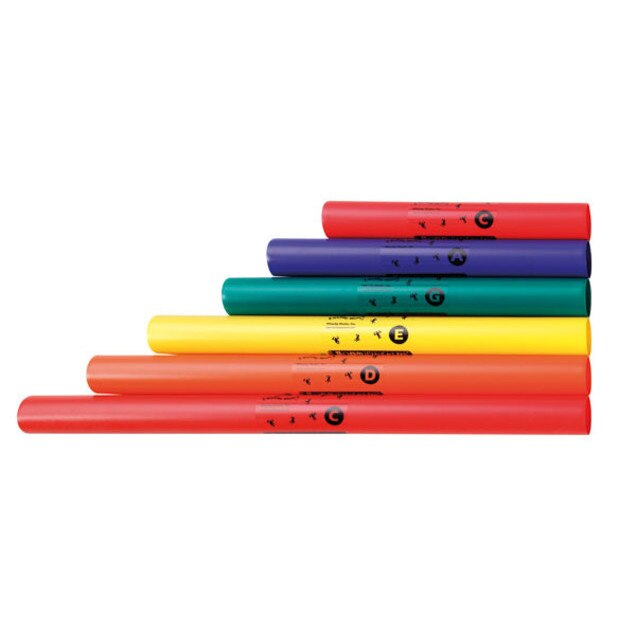 Set pentatonic C major Boomwhackers - tuburi cu sunete - eMAG.ro