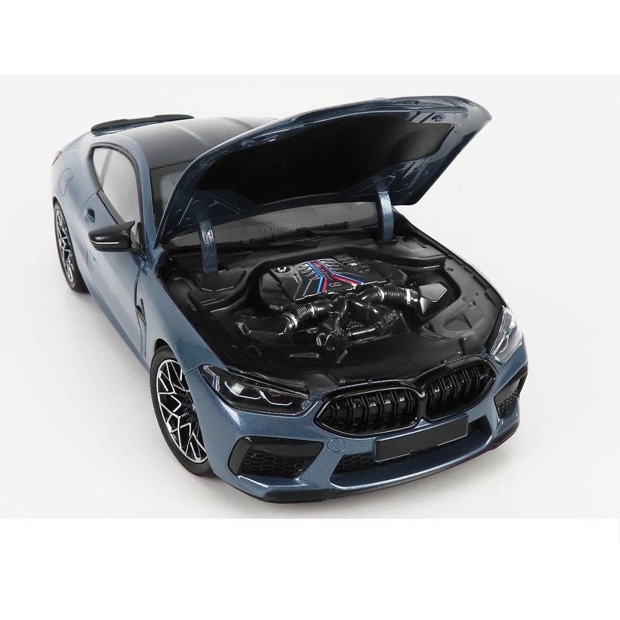 Macheta BMW M8 Coupe 2020 blue metallic - 1/18 Minichamps - eMAG.ro