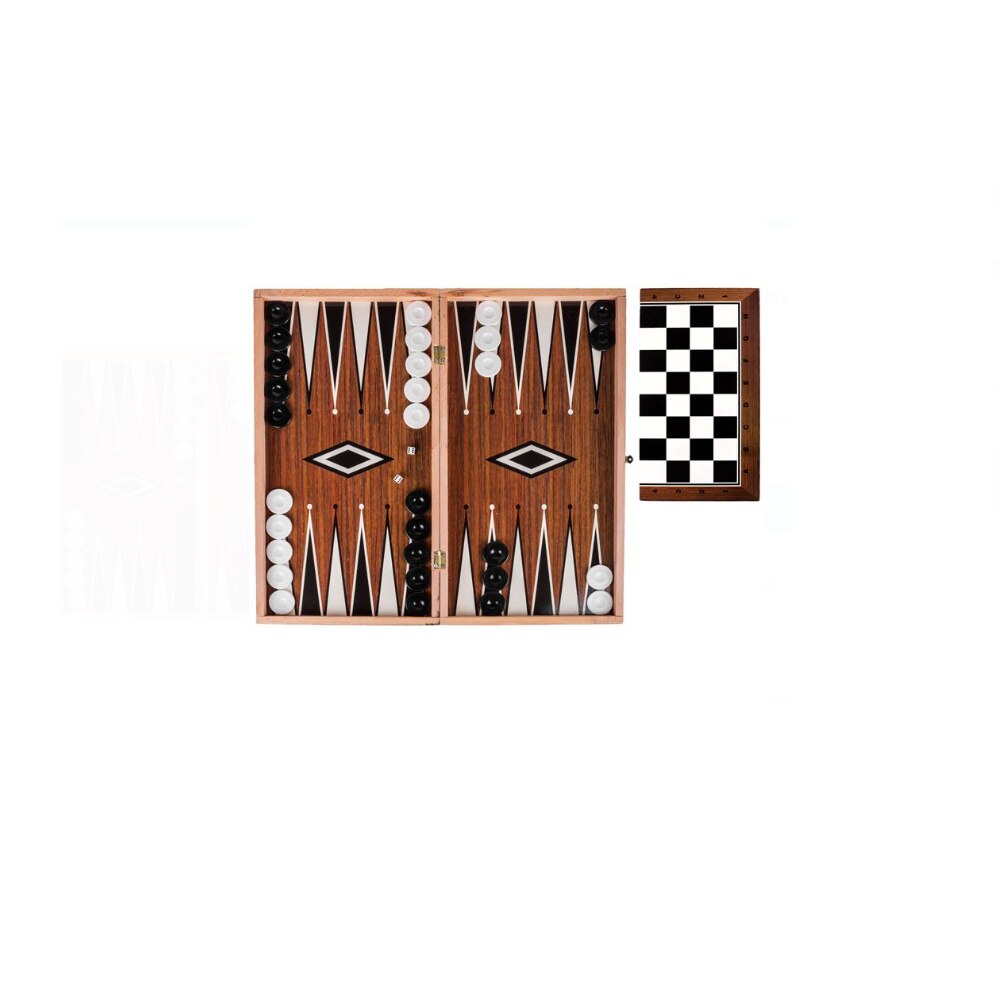 Joc Table - Sah de Lemn 48x25.5cm - eMAG.ro