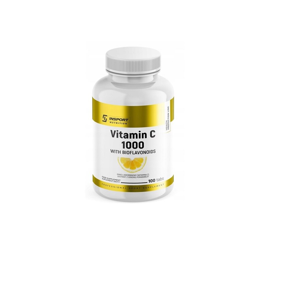 Supliment alimentar, Insport Nutrition, Vitamina C 1000 cu bioflavonoide, Rezistenta ...