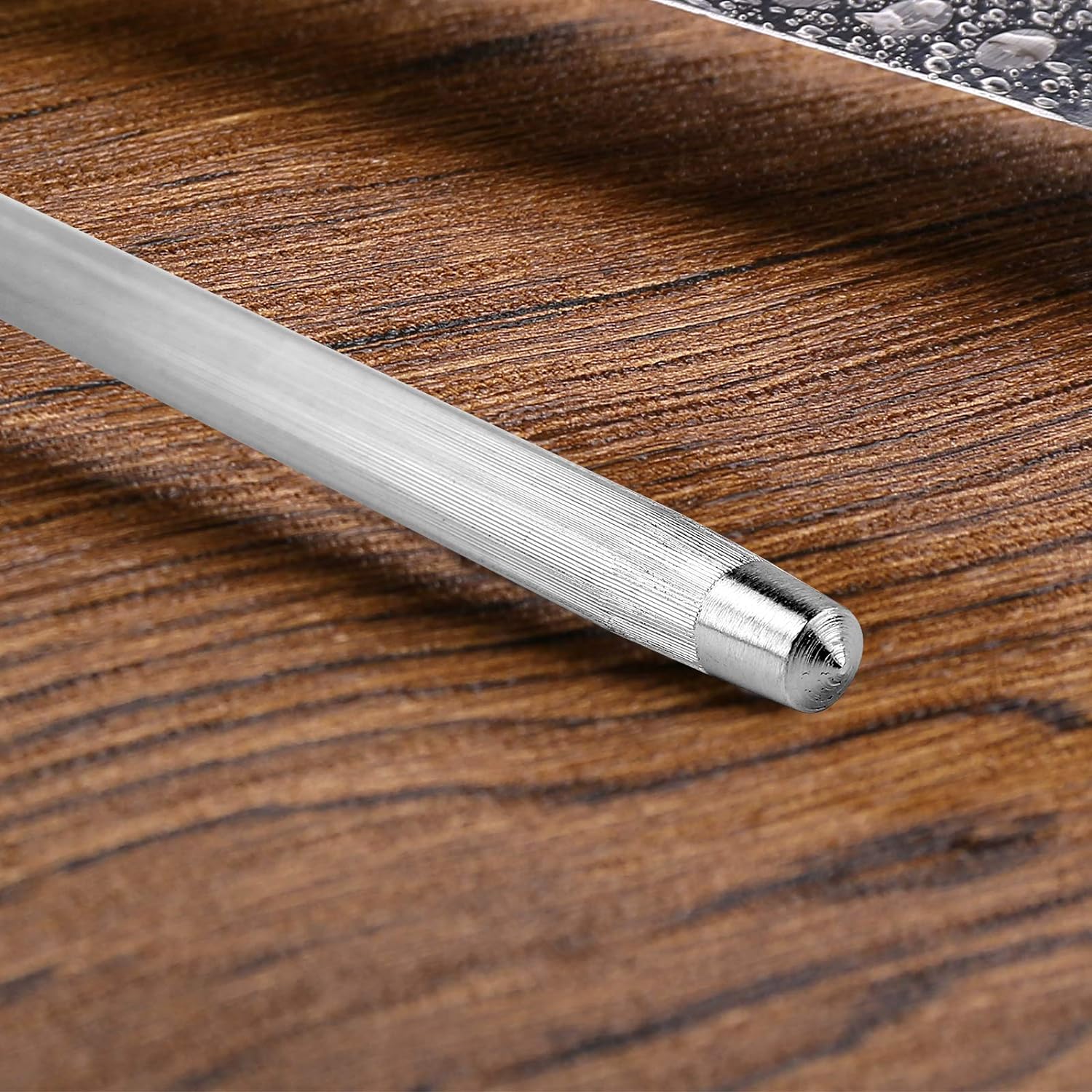 Tija pentru ascutit cutite, Sunmostar, Inox, Negru/ Argintiu - eMAG.ro