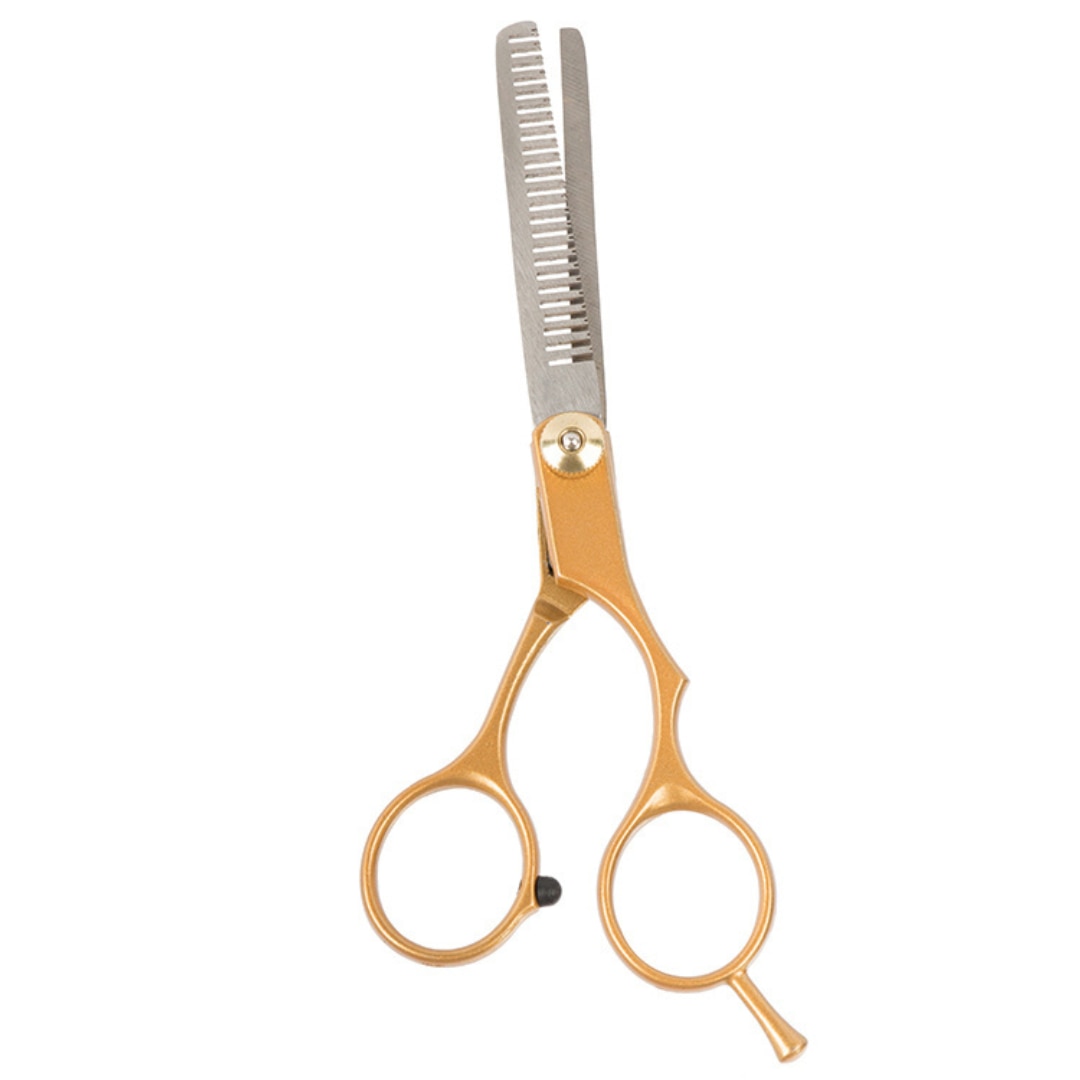 Foarfeca pentru filat, din inox, pentru frizerie sau coafoar, cu surub ...