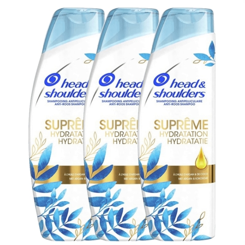 Pachet Head Shoulders Supreme Moisture Hidratare Sampon 3 X 225 Ml pachet-head-shoulders-supreme-moisture-hidratare-sampon-3-x-225-ml