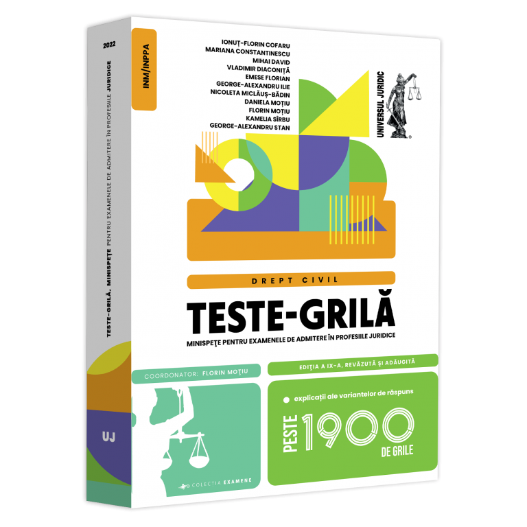 Teste-grila, minispete pentru examenele de admitere in profesiile ...