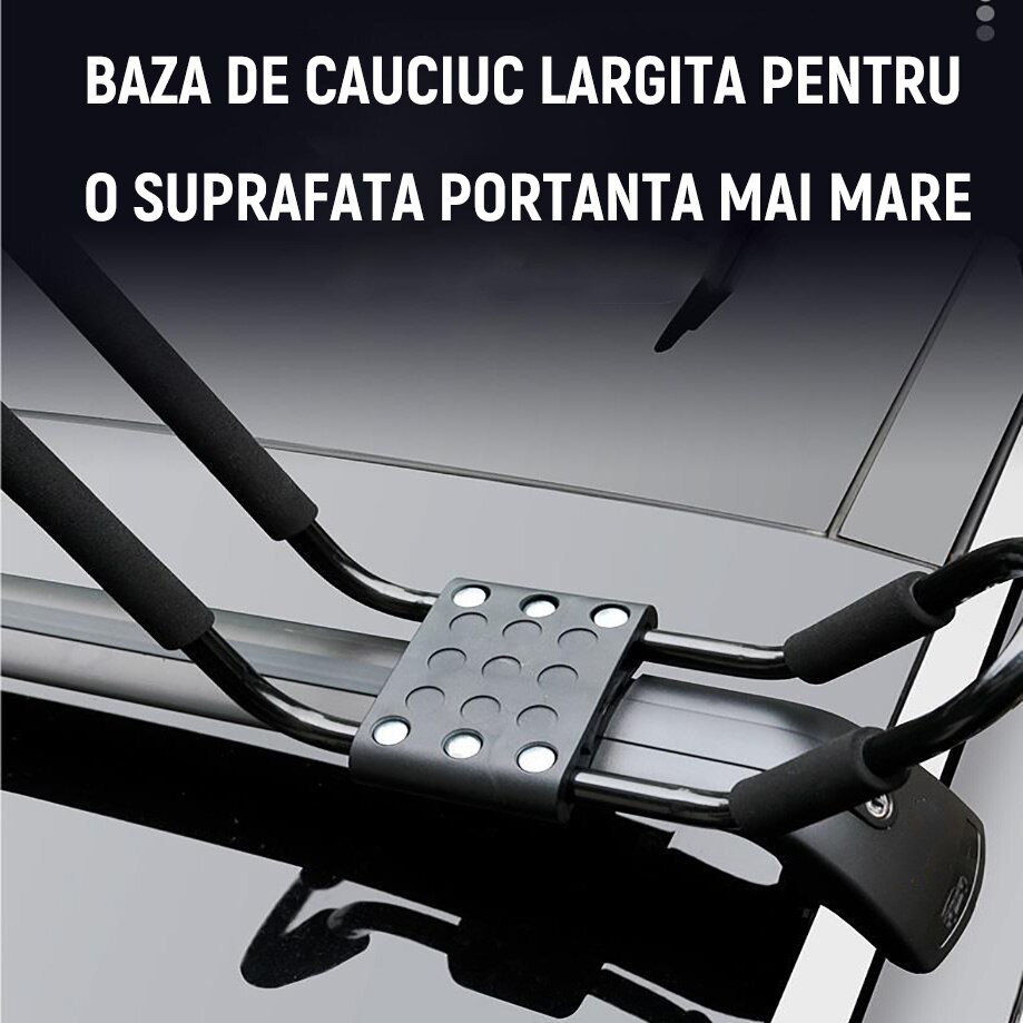 Pachet de 4 suporturi pentru caiac, Vaxiuja, Universal, Material Fier ...