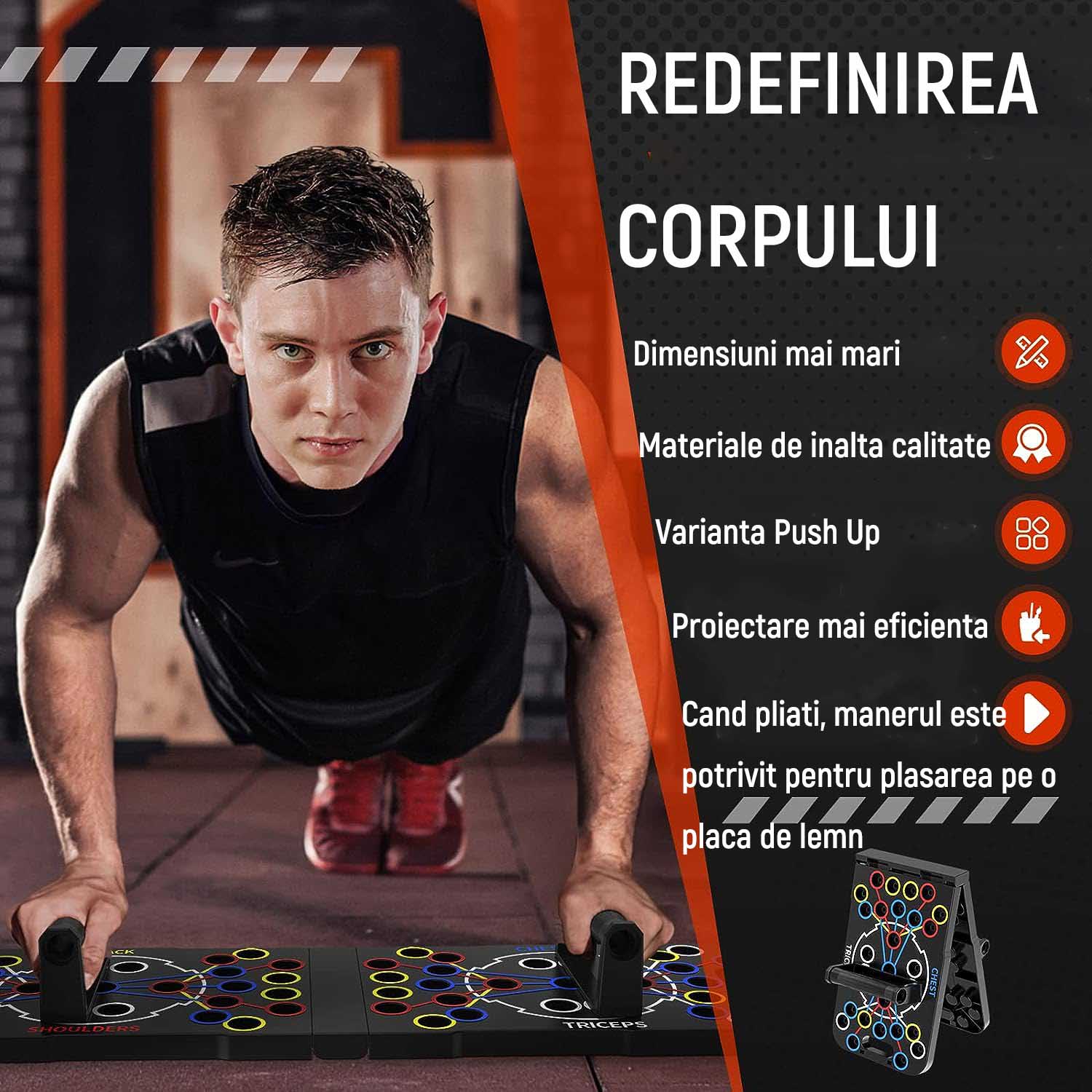 Placa pentru Flotari Multifunctionala, Sundiguer, pe baza de culori, cu ...