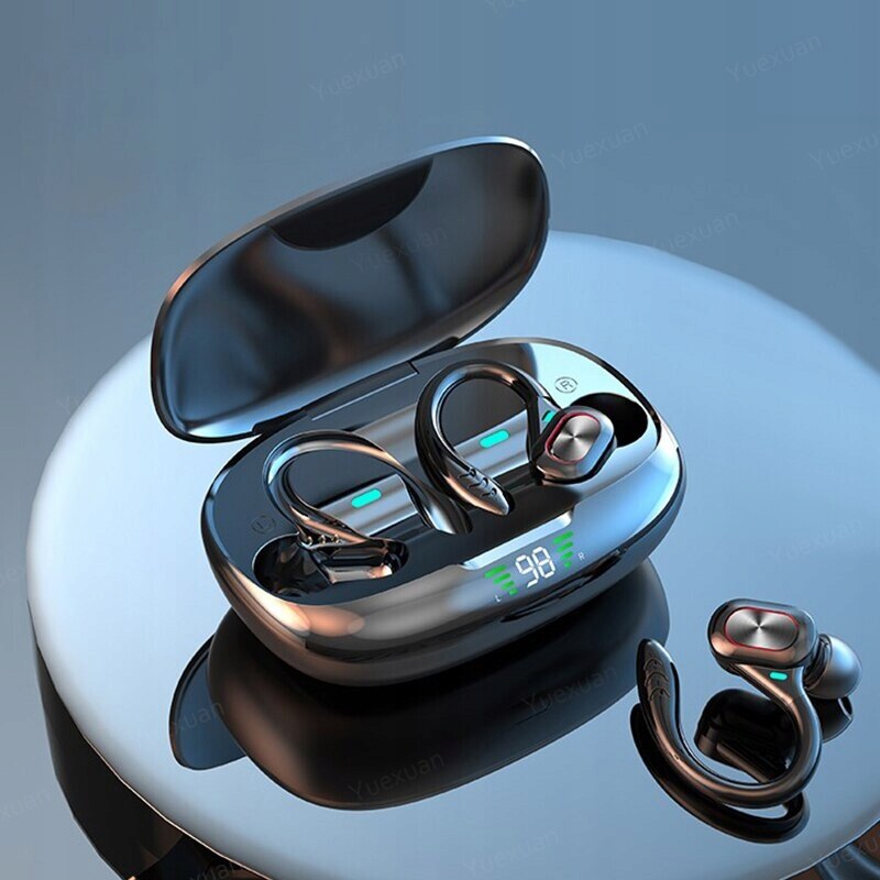 Casti wireless Logit, Pure, Bluetooth 5.0, Afisaj LED, Autonomie 6h ...