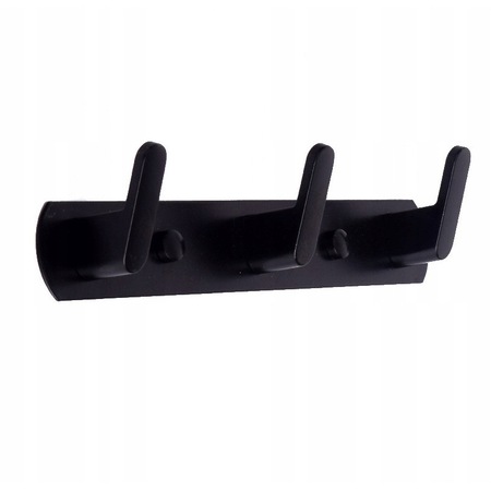 Fürdőszoba fogas, Edibazzar, fém, fekete - eMAG.hu