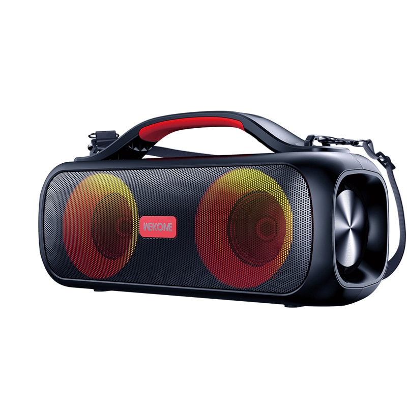 Boxa portabila, Wekome, D38, Bluetooth, USB, AUX, Negru - eMAG.ro