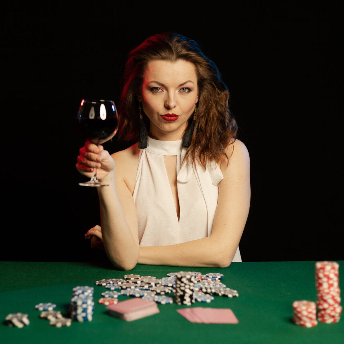 Set de Joc Poker Deluxe XXL, Ideal pentru Texas Holdem cu 500 Jetoane ...